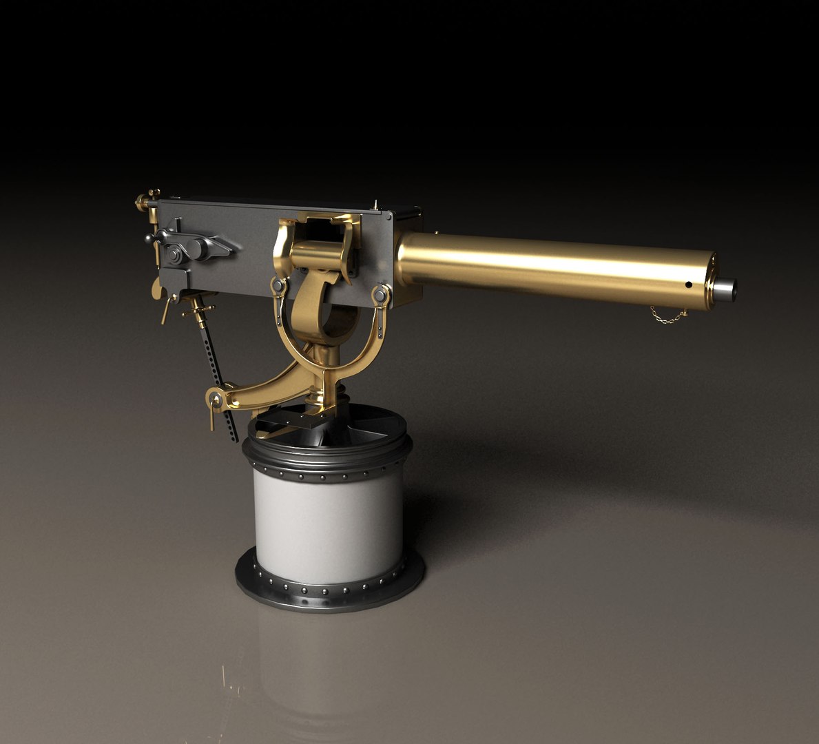 Maxim 37 Mm Automatic 3D Model - TurboSquid 1601846