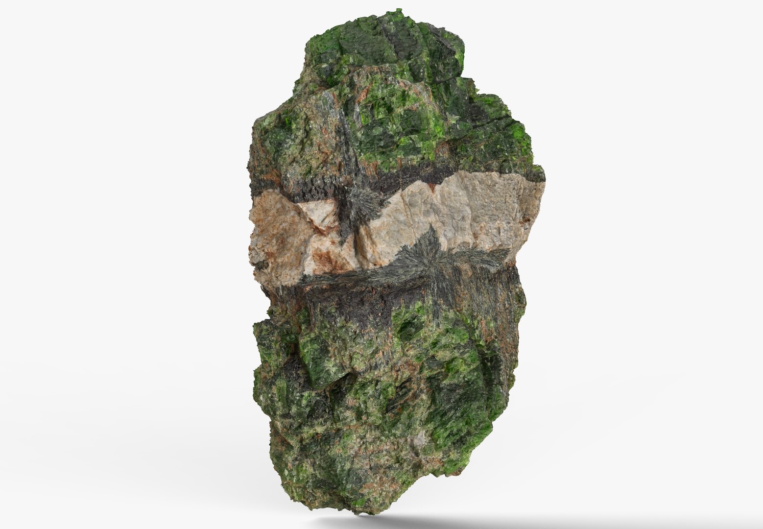 Chrome Diopside Stone 3D Model - TurboSquid 2007019