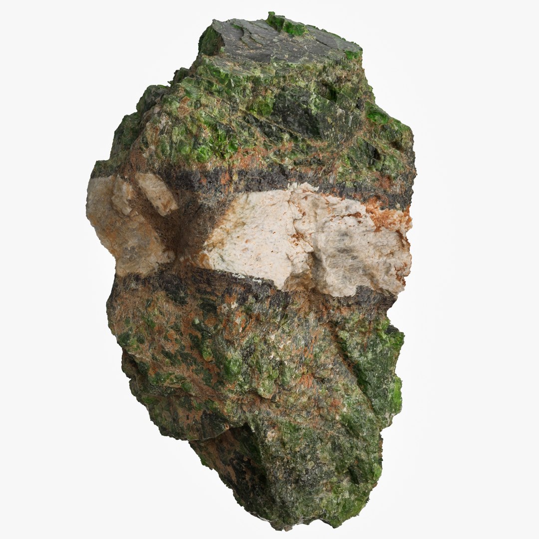 Chrome Diopside stone 3D model - TurboSquid 2007019