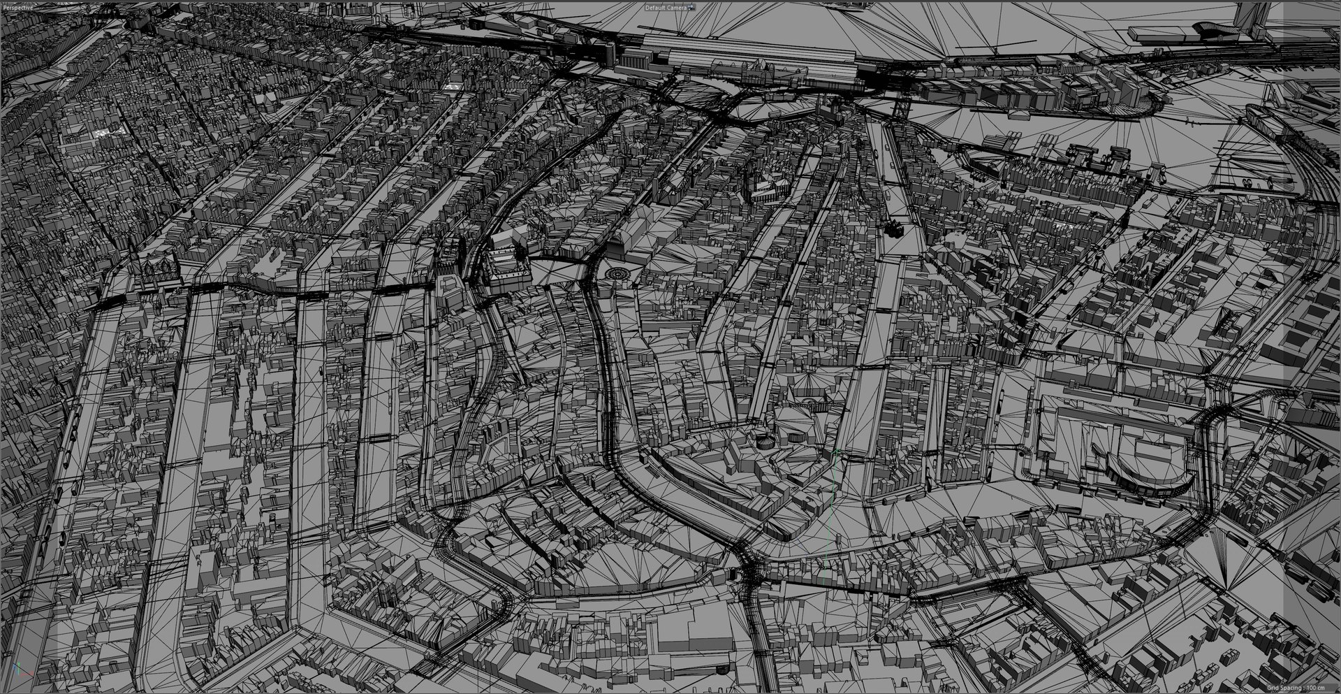 3D Model Amsterdam Downtown Netherlands - TurboSquid 1988143