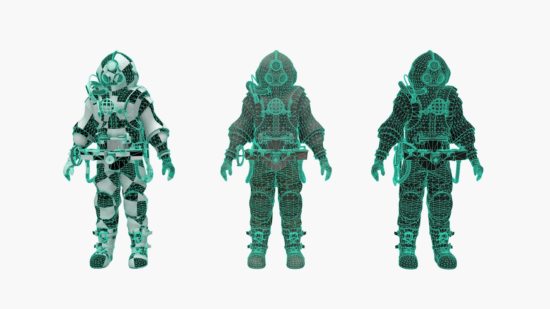 Diving Suite 3D - TurboSquid 1905554