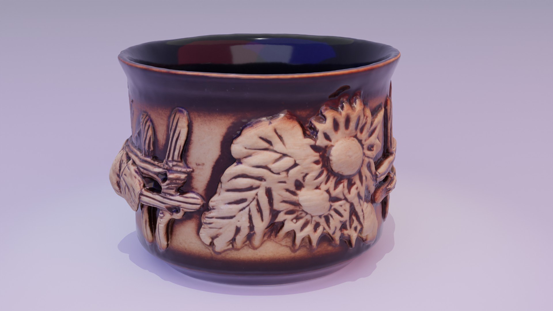 3D Ethnic Clay Cup 03 High-poly 3D Model - TurboSquid 1848810
