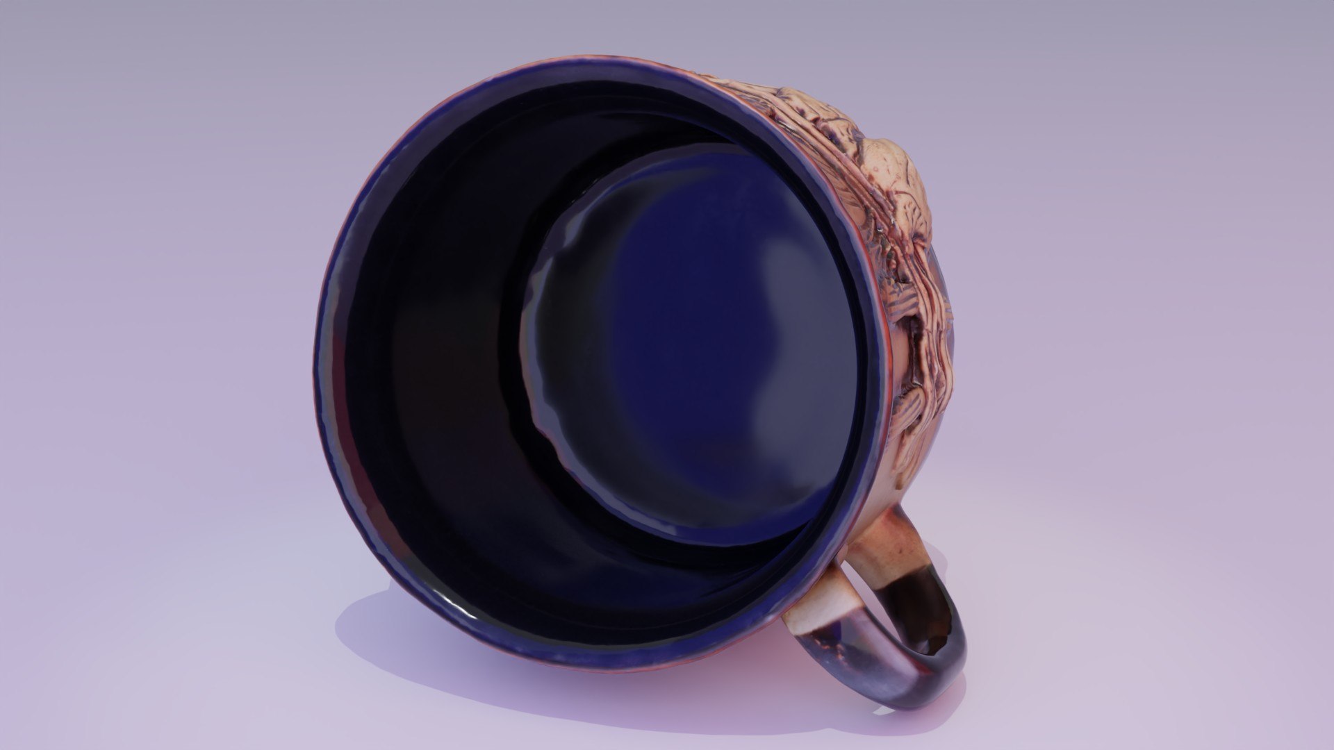 3D Ethnic Clay Cup 03 High-poly 3D Model - TurboSquid 1848810