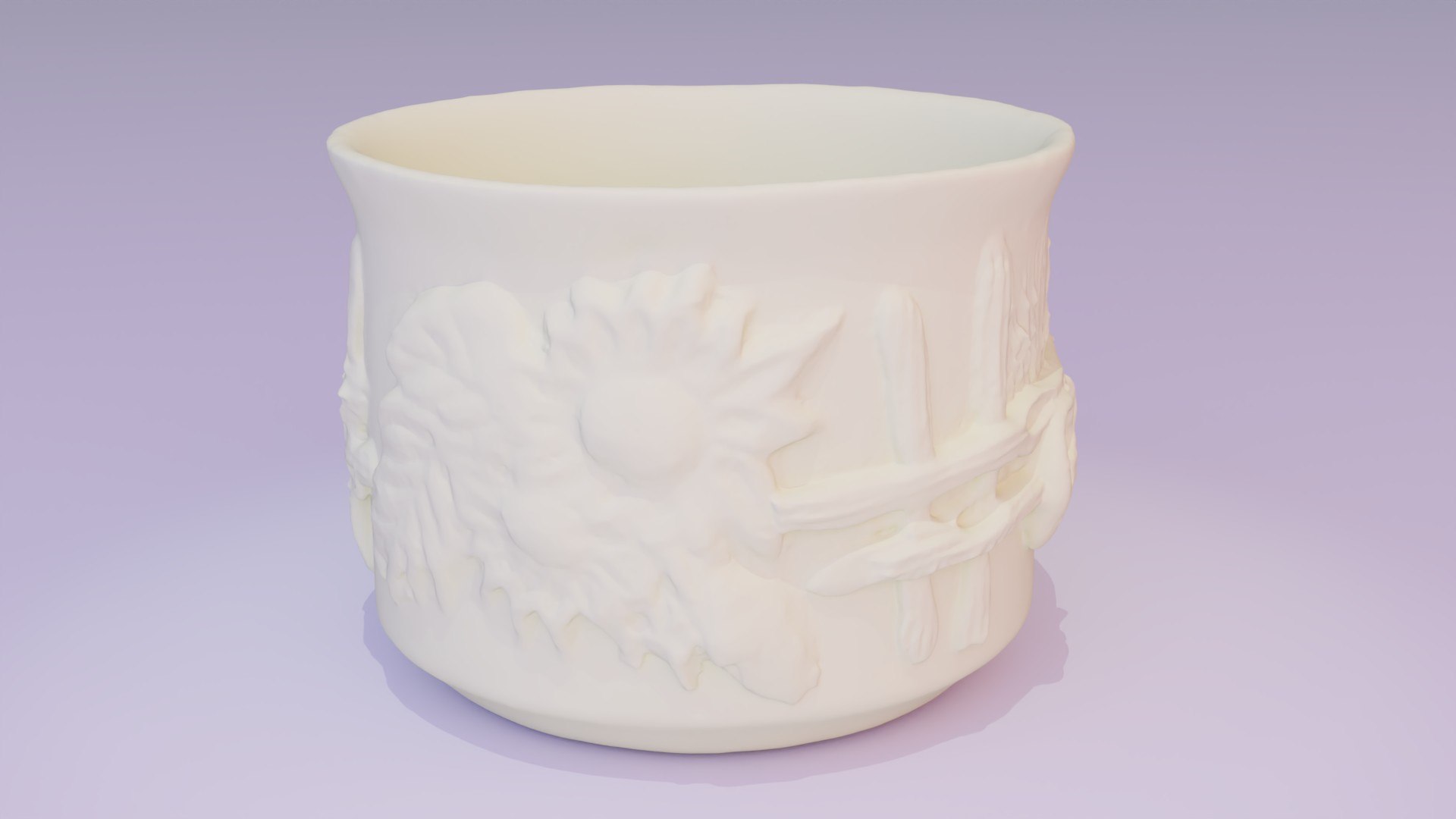 3D Ethnic Clay Cup 03 High-poly 3D Model - TurboSquid 1848810