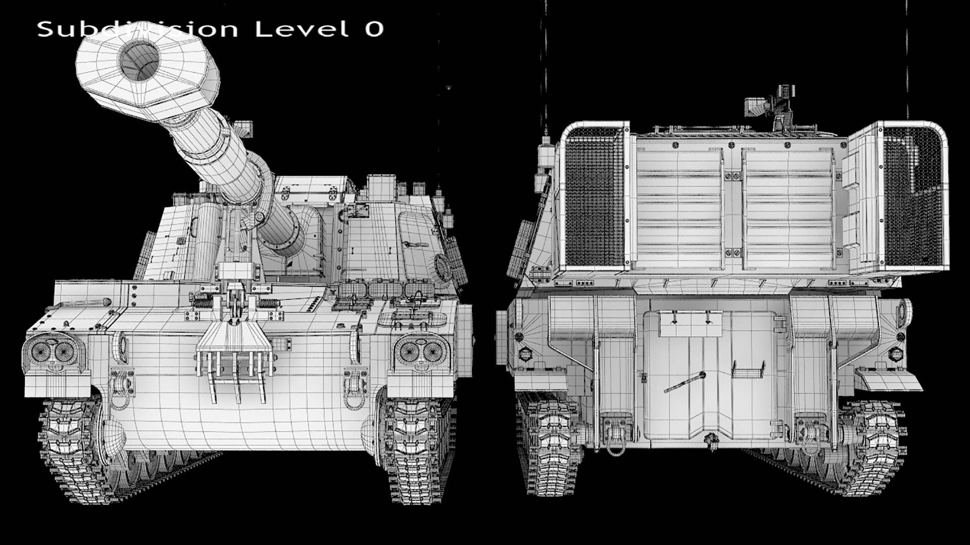 M109a6 Paladin Tank Track 3D Model - TurboSquid 1154723