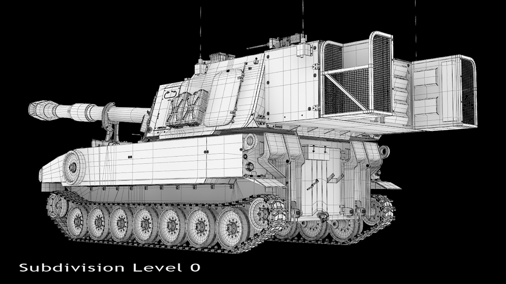 M109a6 Paladin Tank Track 3D Model - TurboSquid 1154723