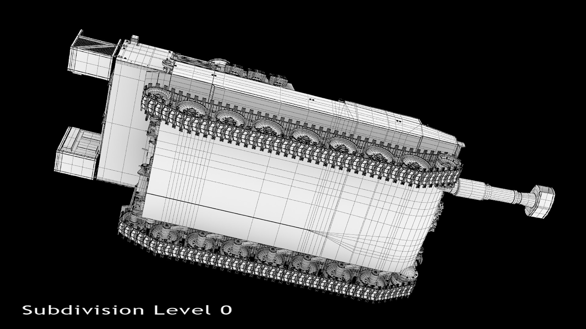 M109a6 Paladin Tank Track 3D Model - TurboSquid 1154723
