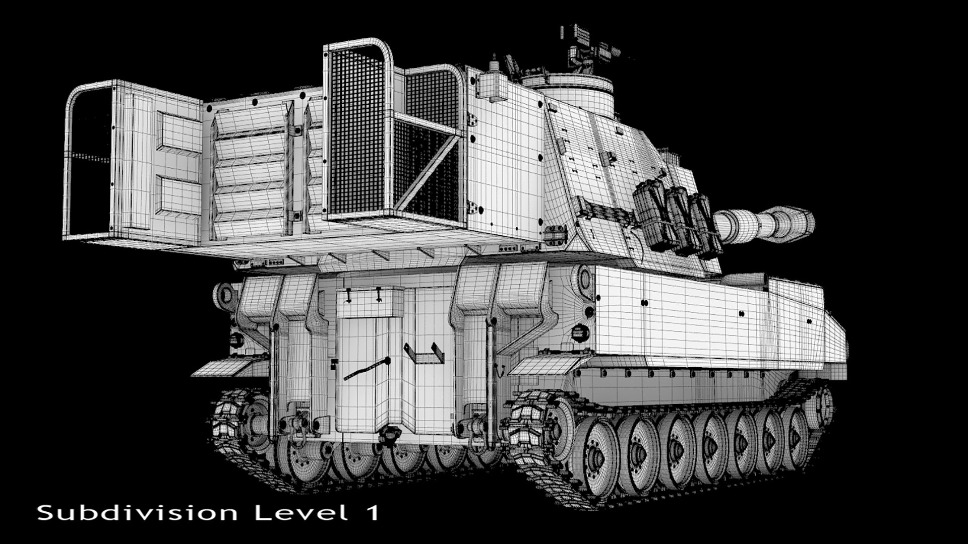 M109a6 Paladin Tank Track 3D Model - TurboSquid 1154723