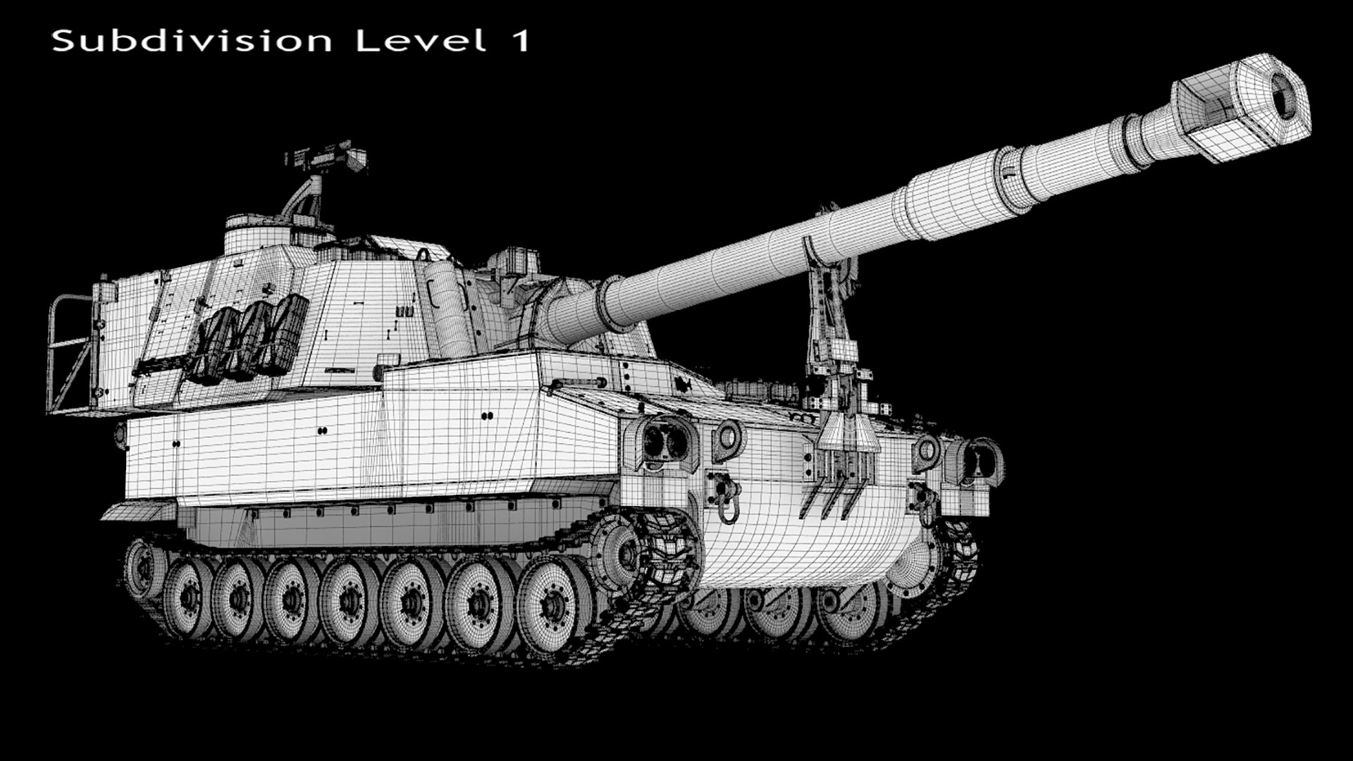 M109a6 Paladin Tank Track 3D Model - TurboSquid 1154723
