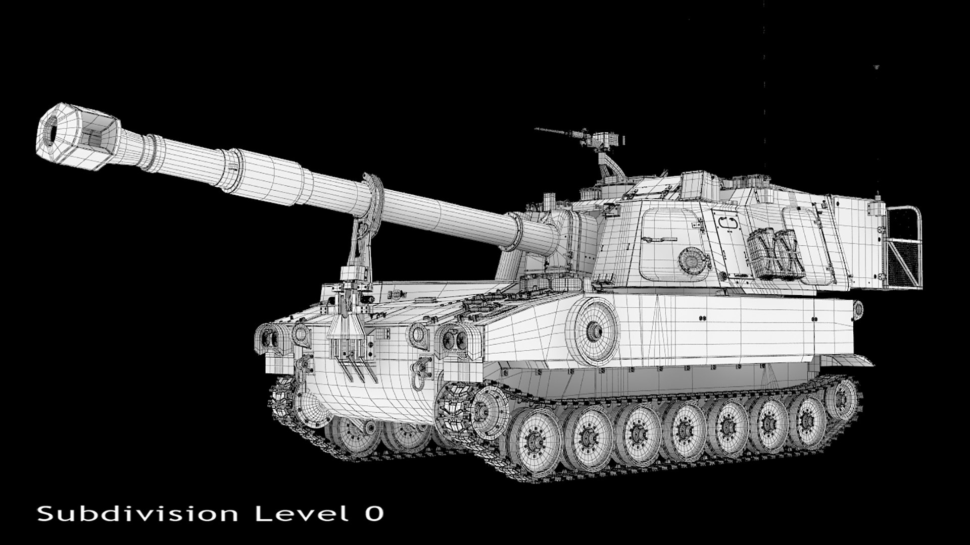 M109a6 Paladin Tank Track 3D Model - TurboSquid 1154723