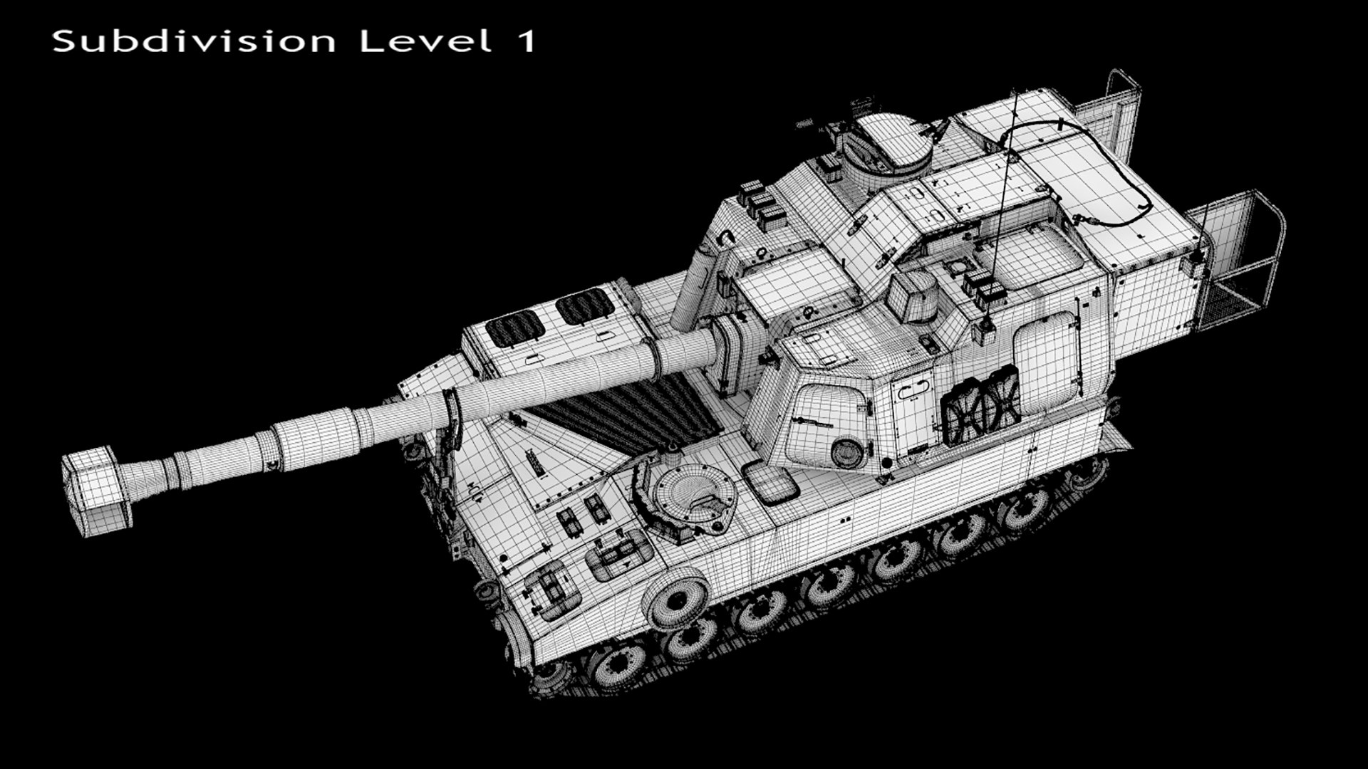 M109a6 Paladin Tank Track 3D Model - TurboSquid 1154723