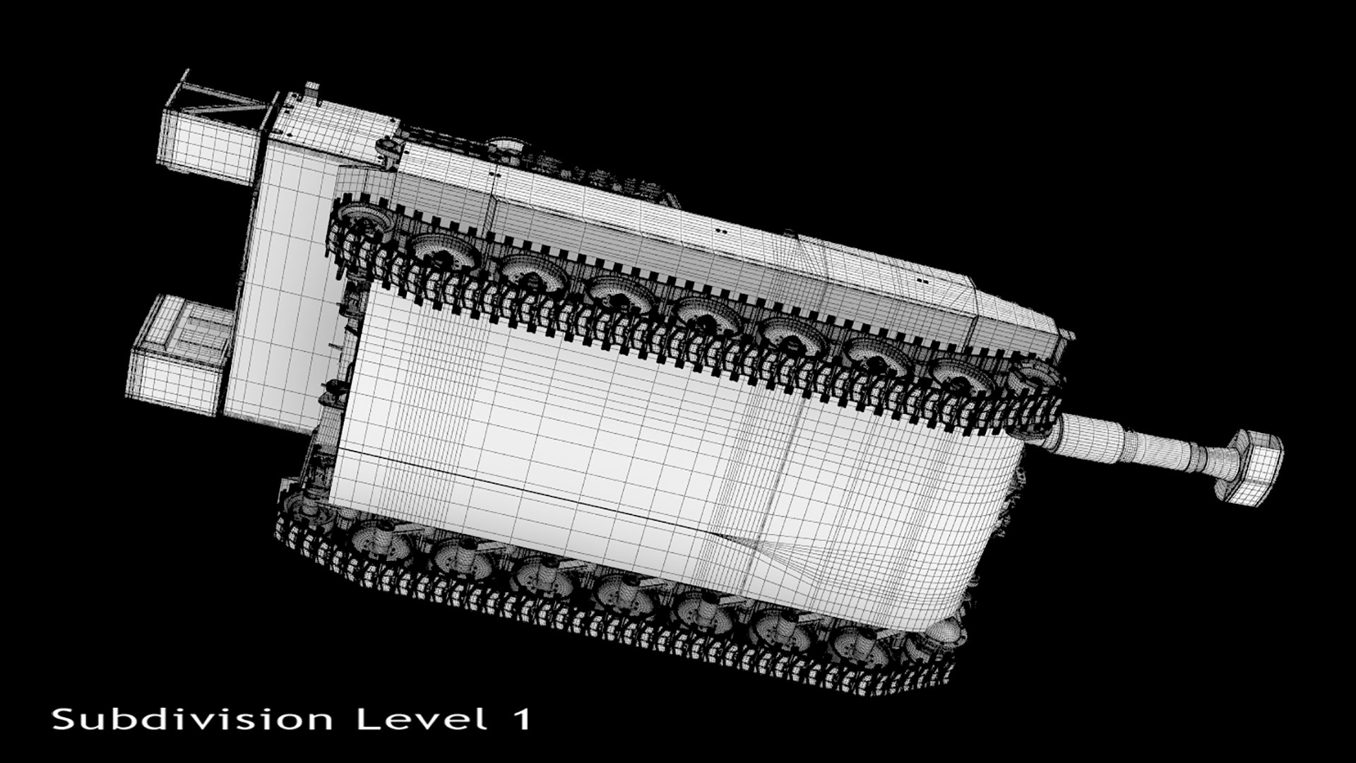 M109a6 Paladin Tank Track 3D Model - TurboSquid 1154723