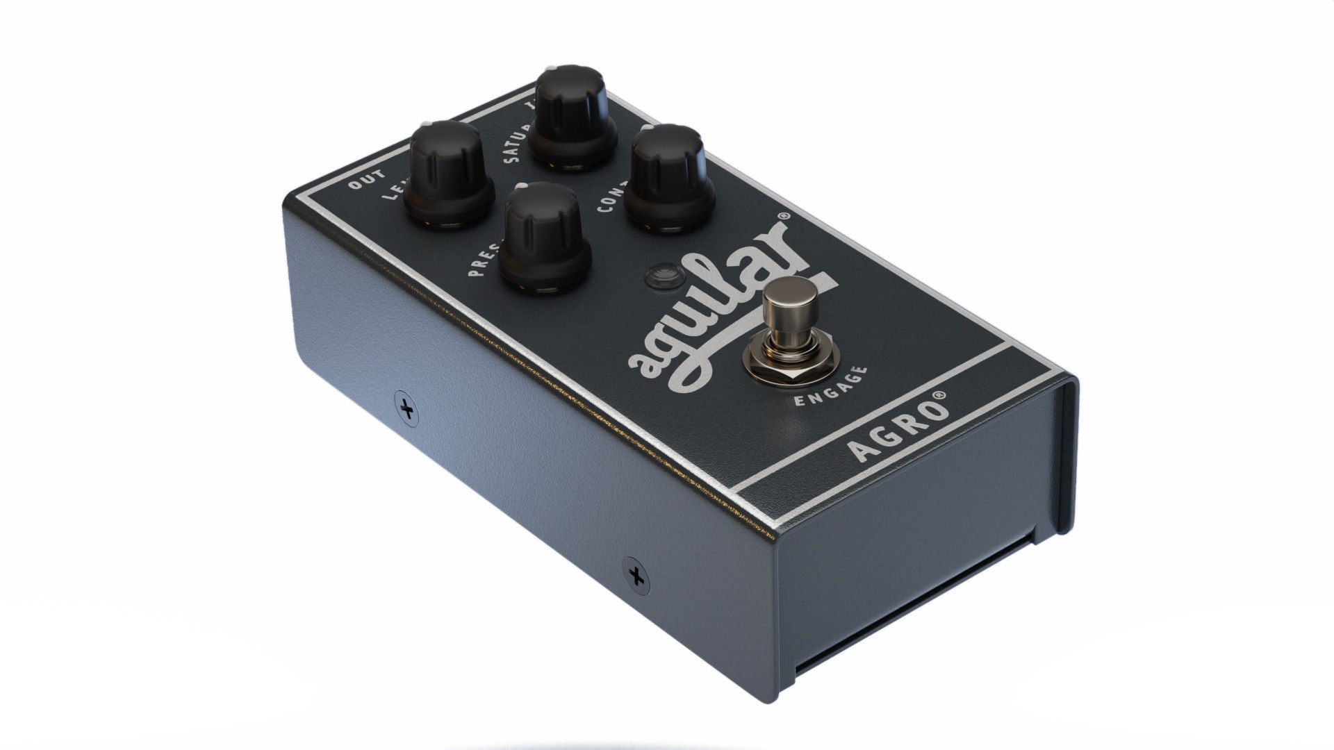 Aguilar Agro Bass Overdrive Pedal Model - TurboSquid 1732474