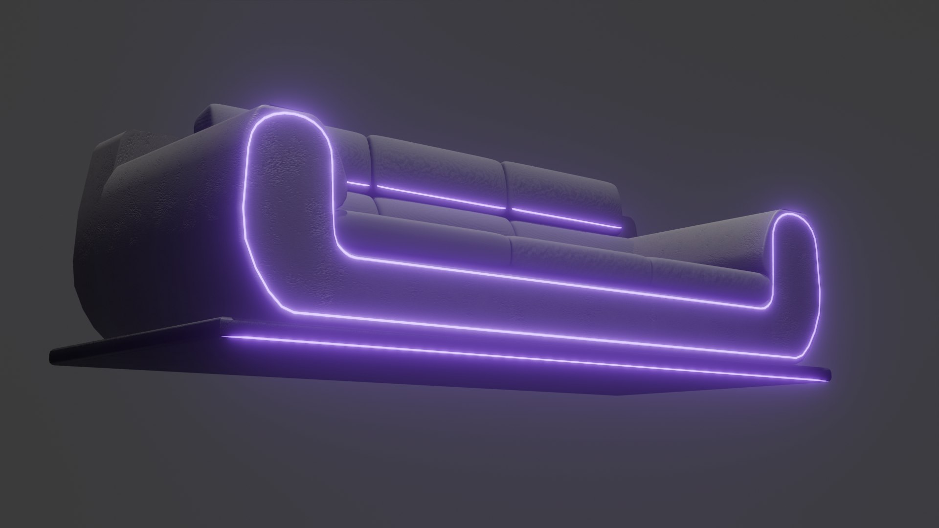 Futuristic Sofa 3D Model - TurboSquid 2293052