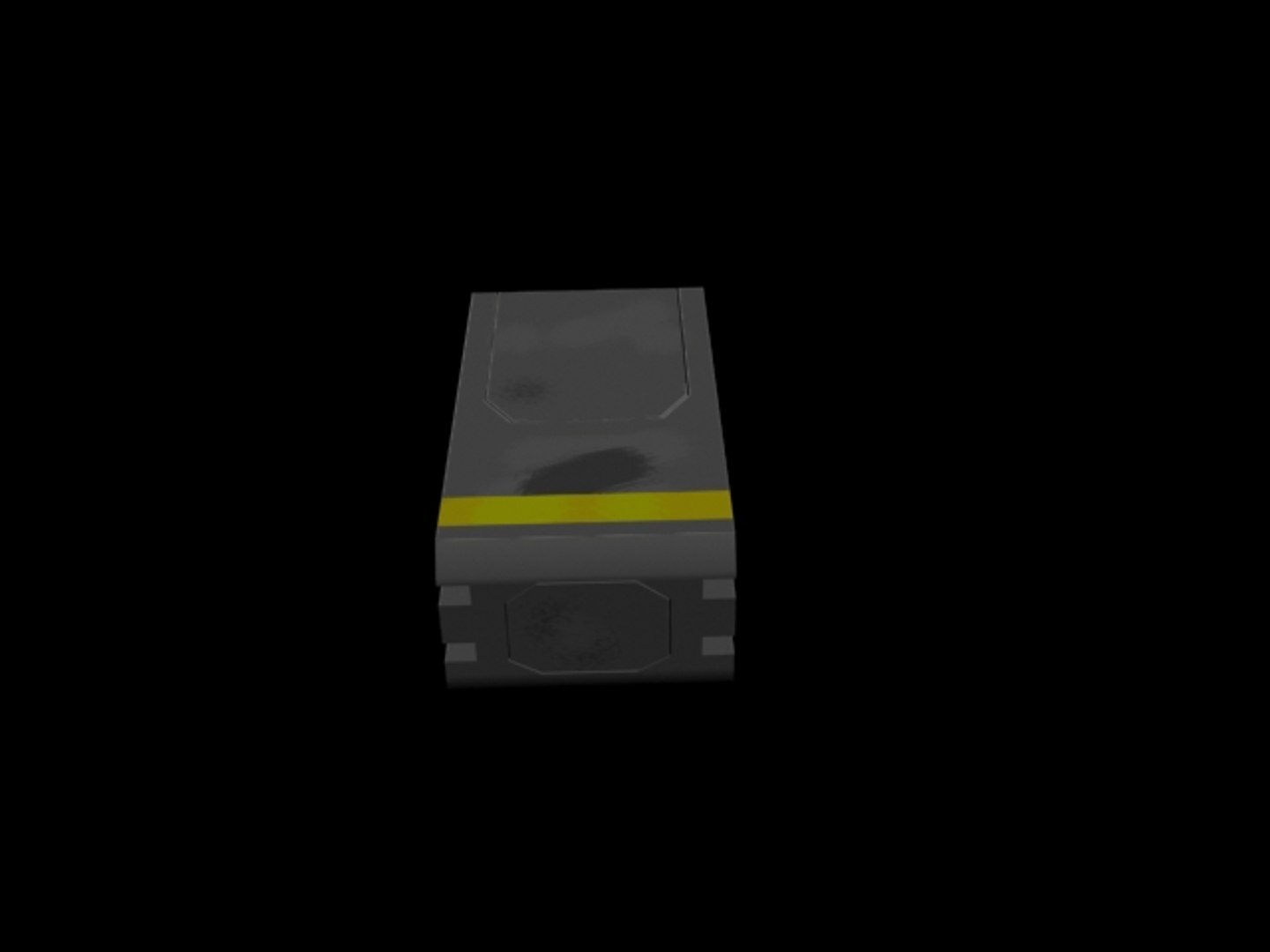 inventory boxes sci-fi 3d model