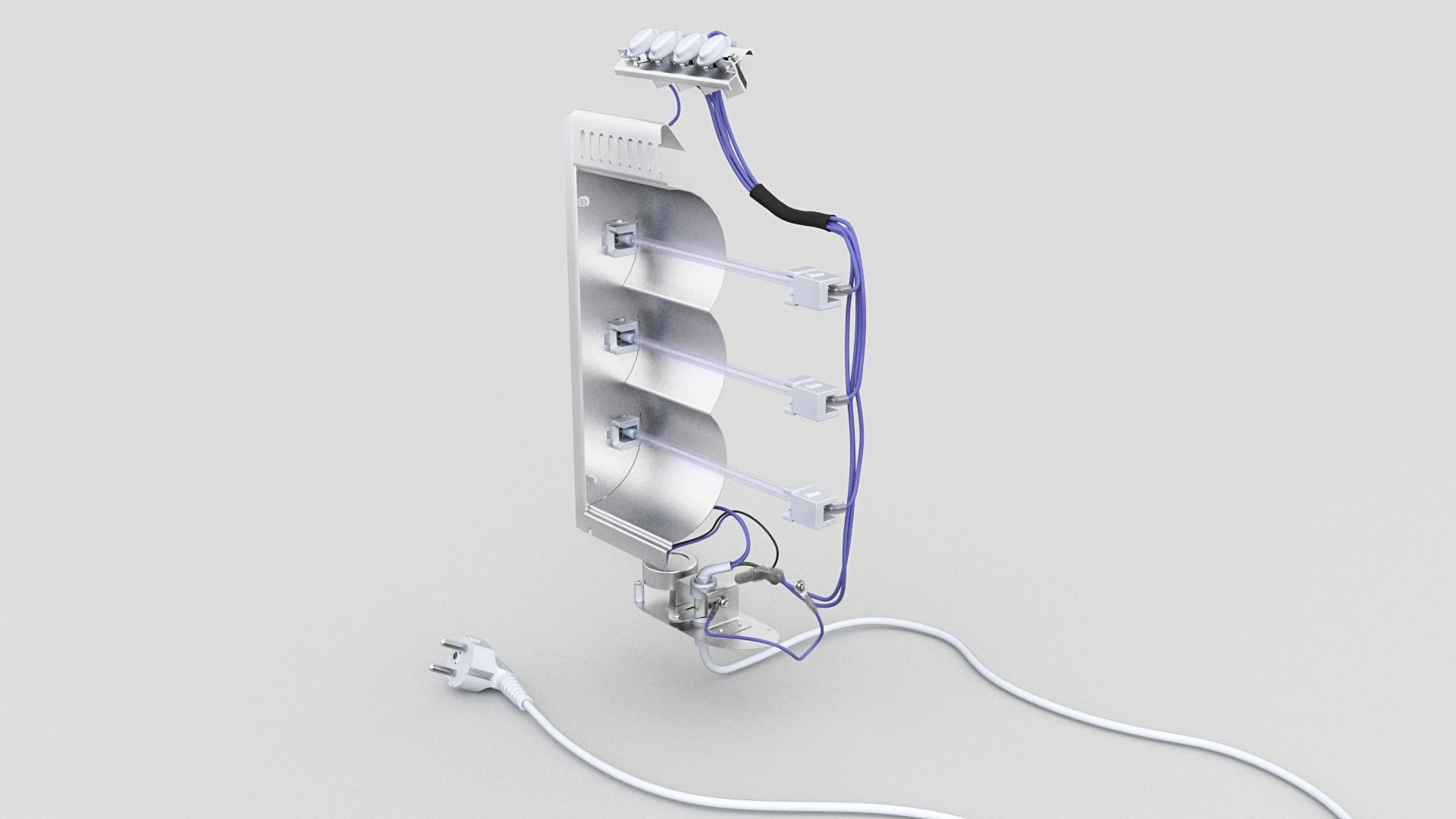 3D Graphic Halogen Model - TurboSquid 1524080