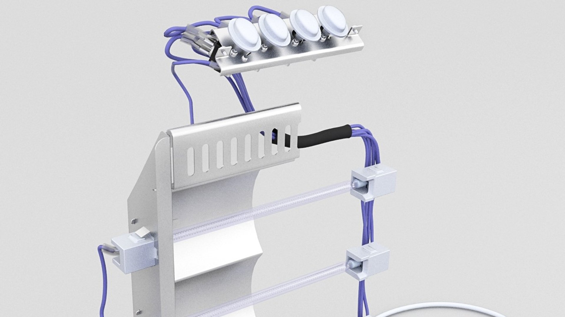 3D Graphic Halogen Model - TurboSquid 1524080