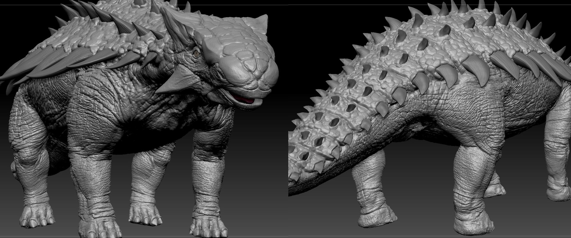 Ankylosaurus 3D Model - TurboSquid 1209510