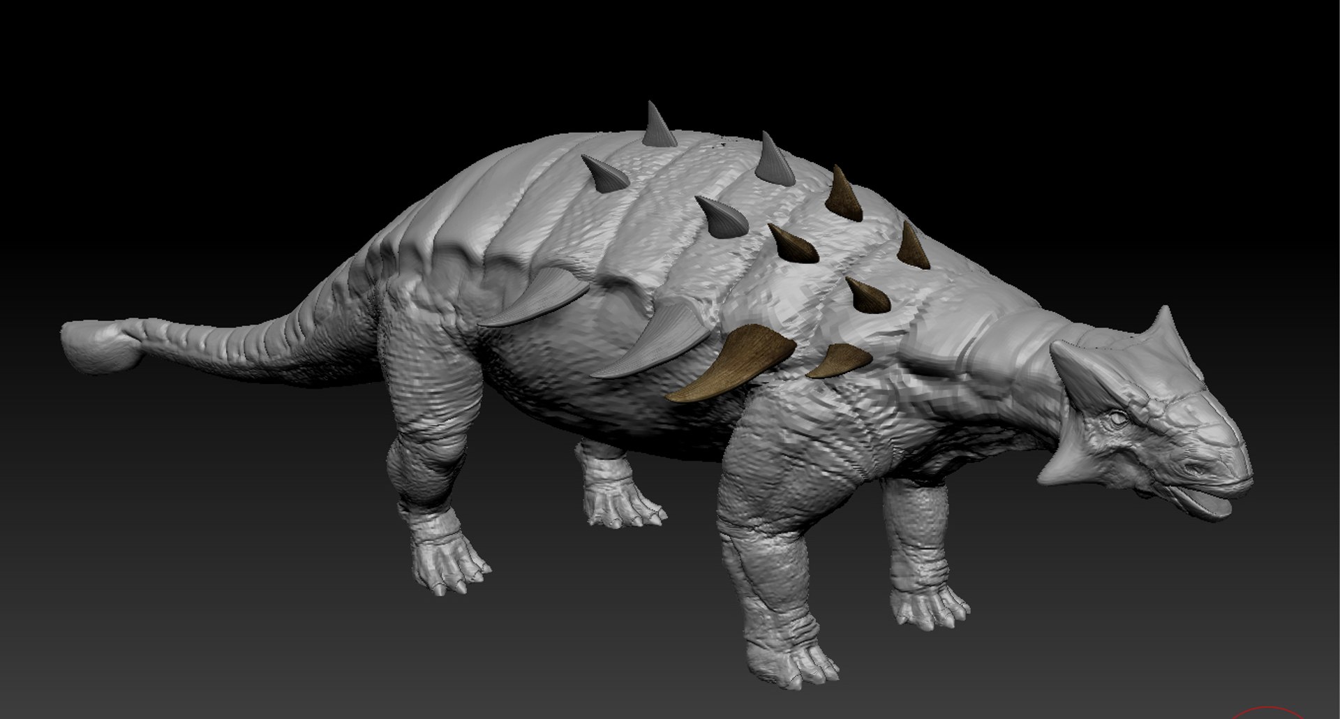 Ankylosaurus 3D Model - TurboSquid 1209510
