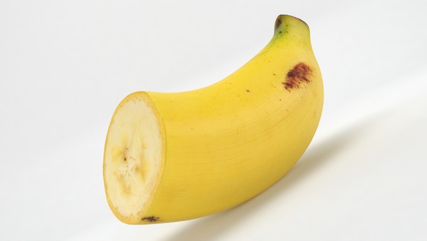 Half Banana Set model - TurboSquid 1833346