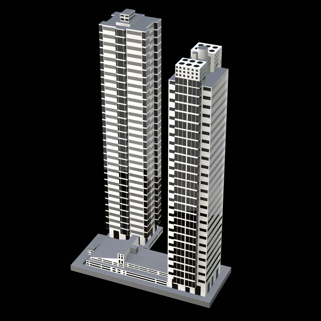 Taino Towers 3D Model - TurboSquid 2109975