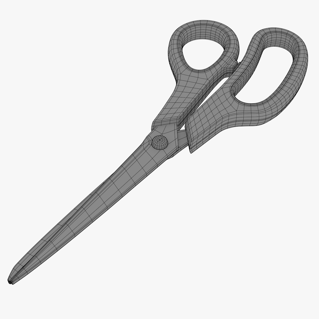 3d scissors blender cycles