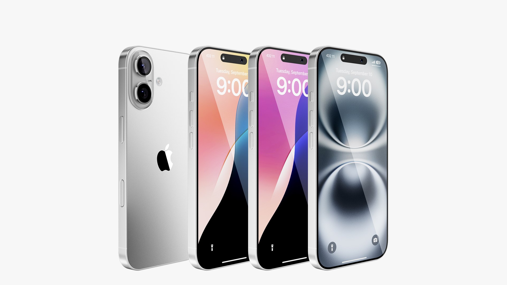 3D IPhone 16 Collection Model - TurboSquid 2300276