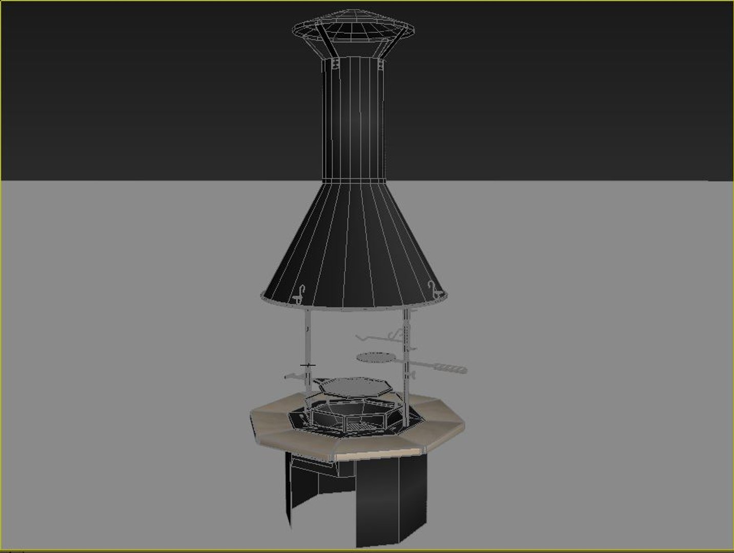 3d Model Polar Grill M8