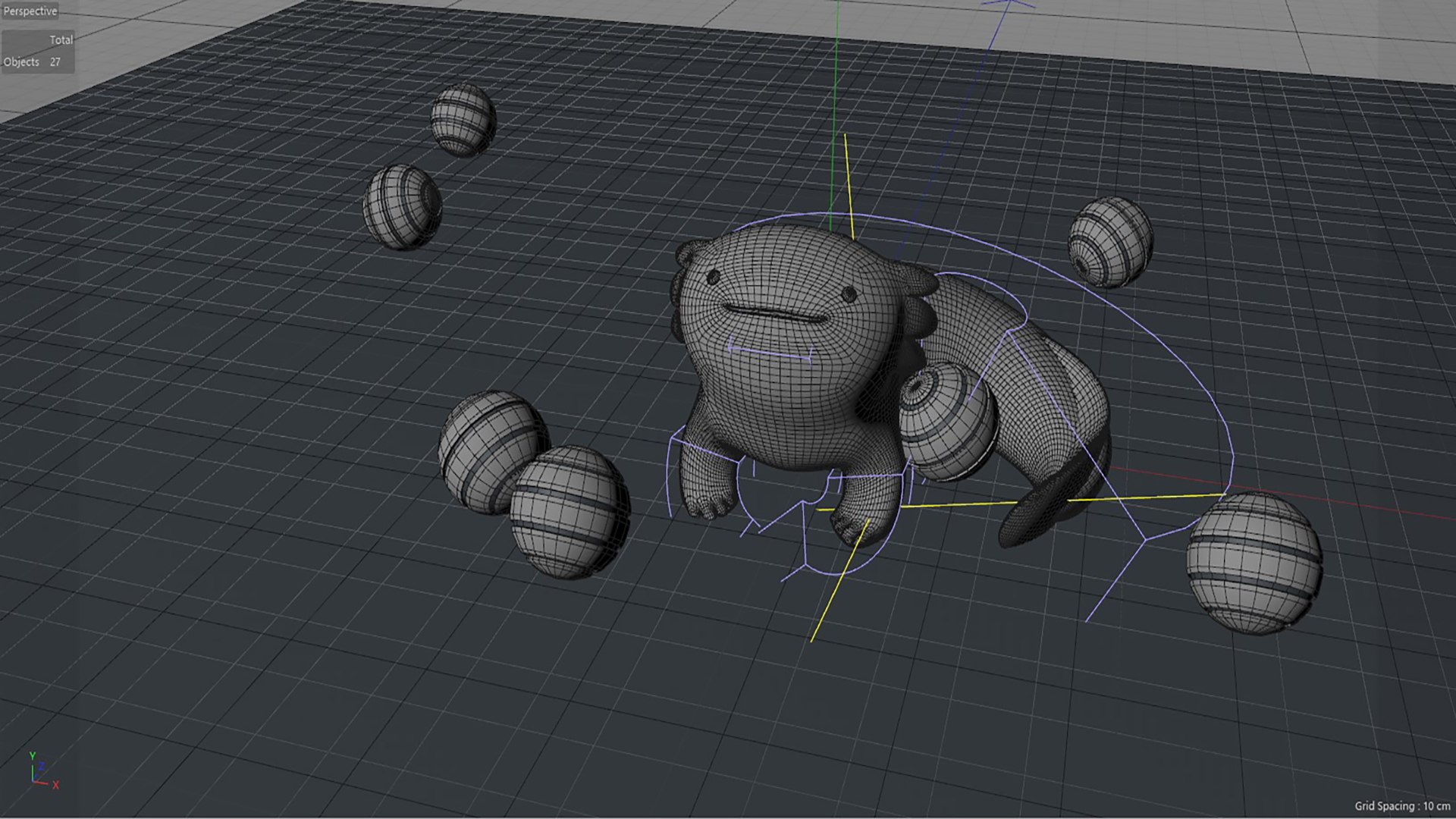 3D Axolotl - TurboSquid 1987783