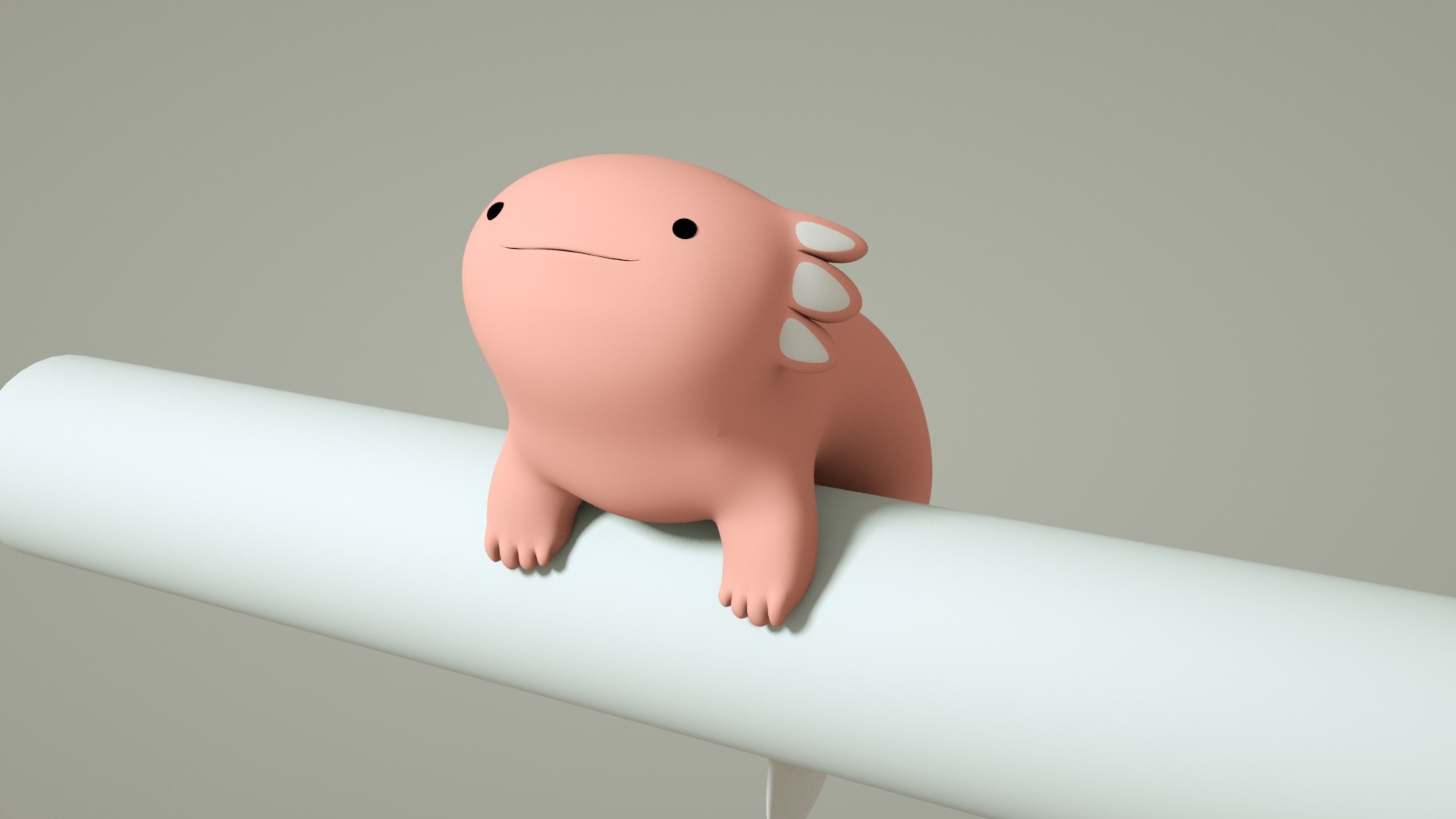 3D Axolotl - TurboSquid 1987783