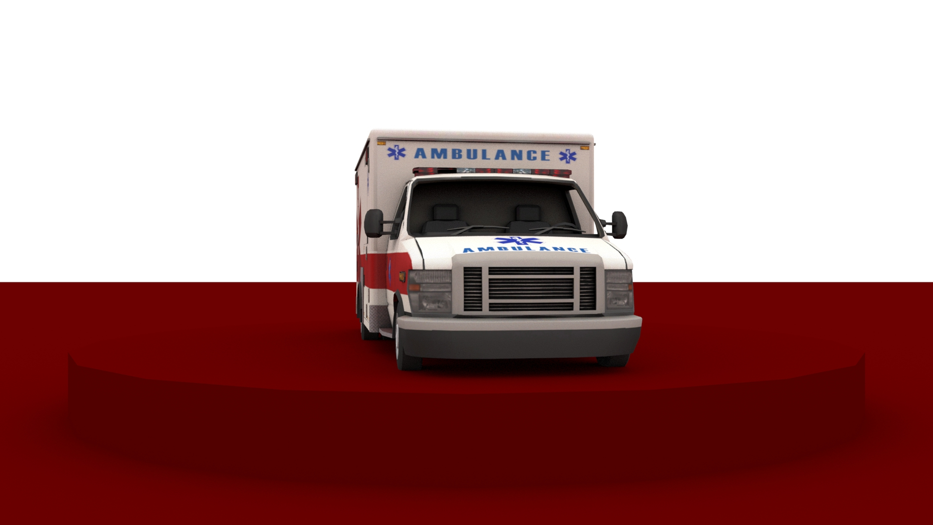 modelo 3d Ambulance - TurboSquid 2009625