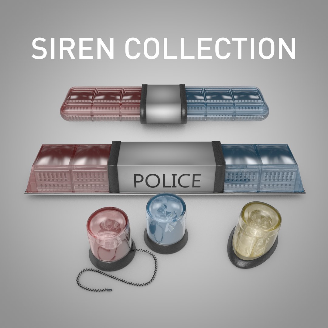 Siren 3d Model