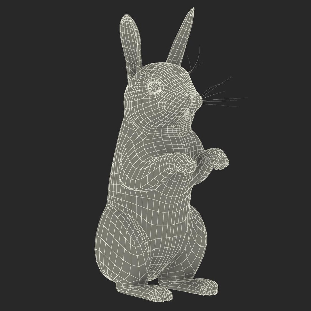 Rabbit V2 3d Model