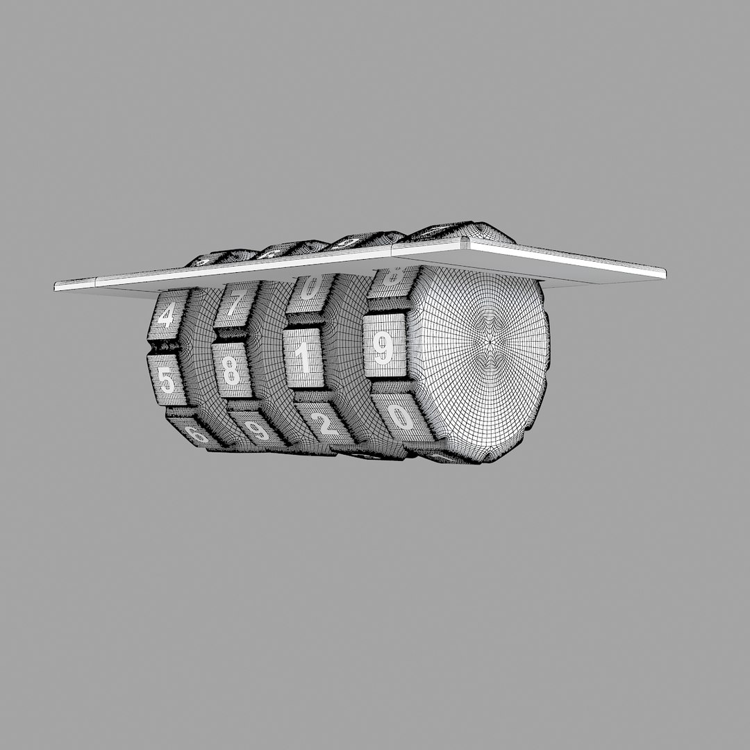 3d Code Lock