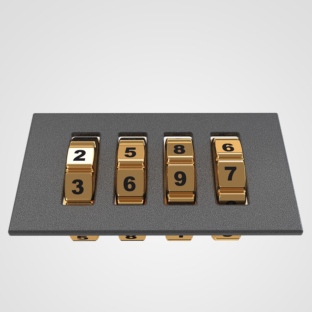 3d Code Lock