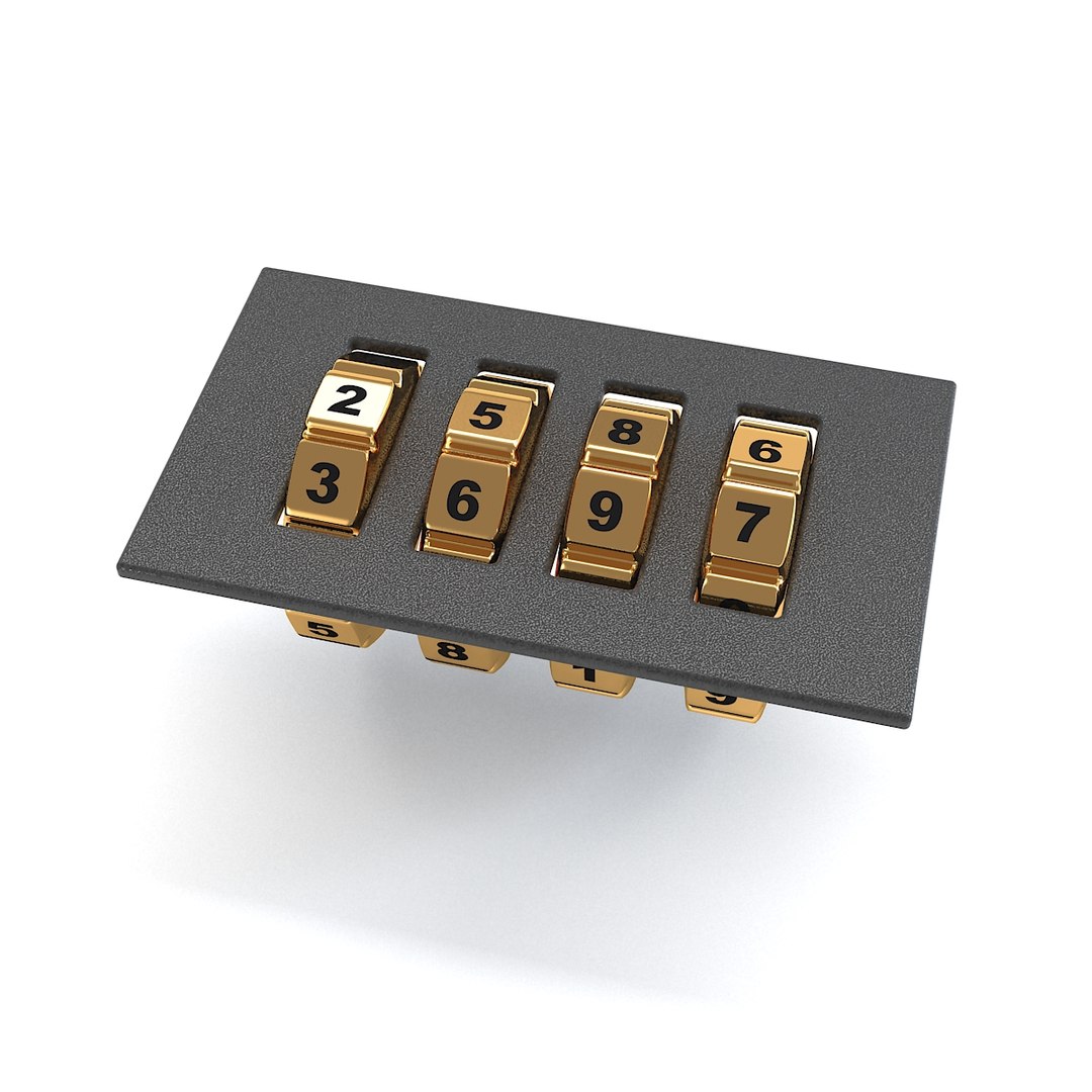 3d Code Lock