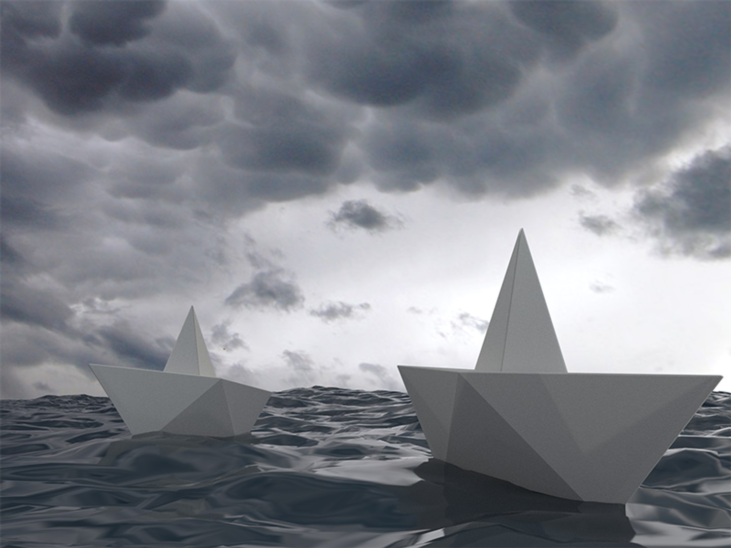 3d Boat Origami