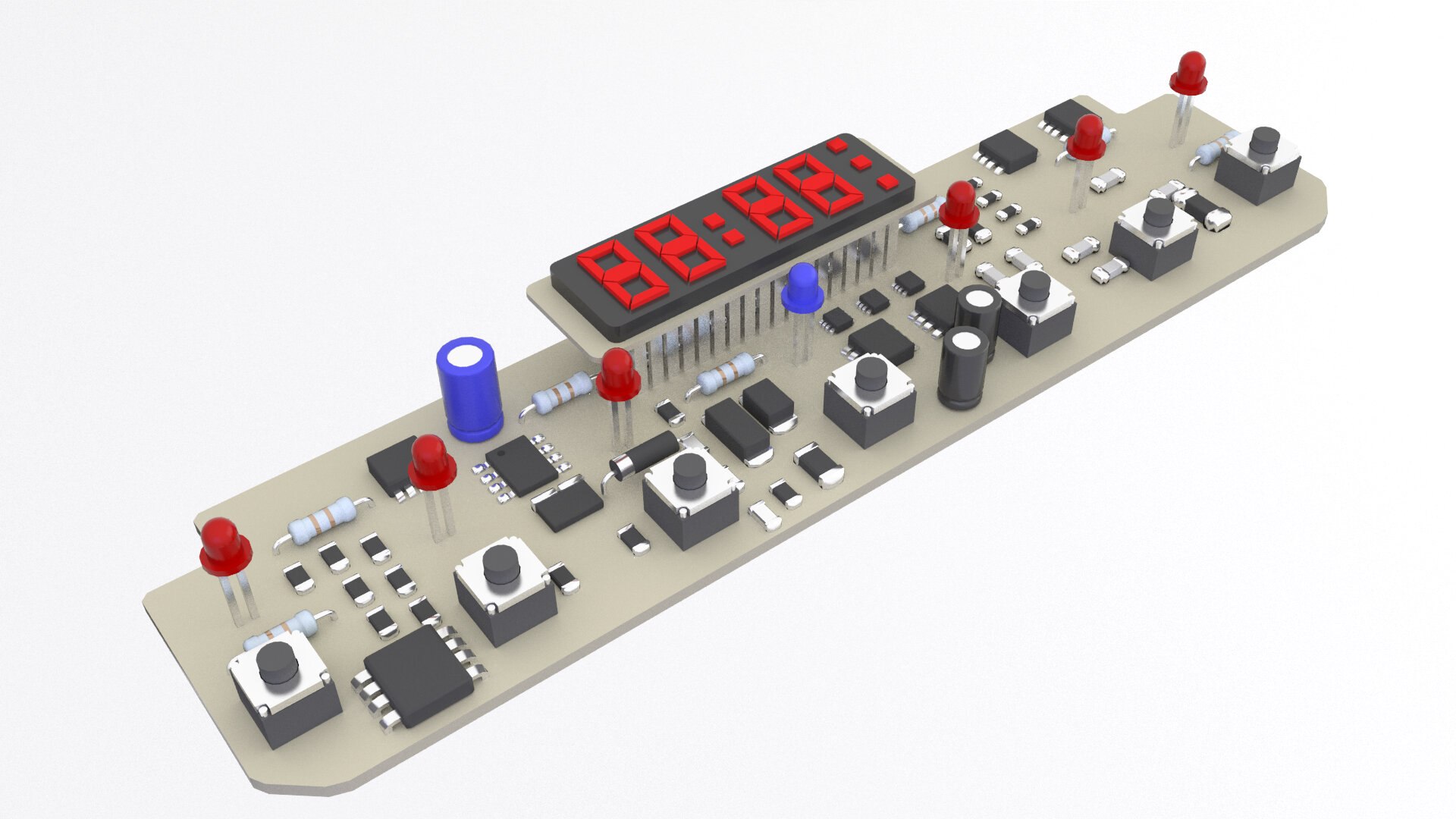 3D Electronics Board - TurboSquid 1557674