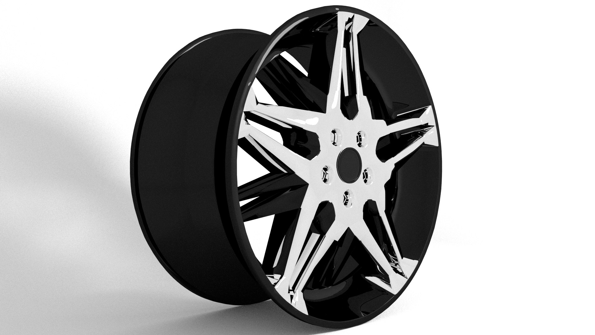 3d obj double star rim