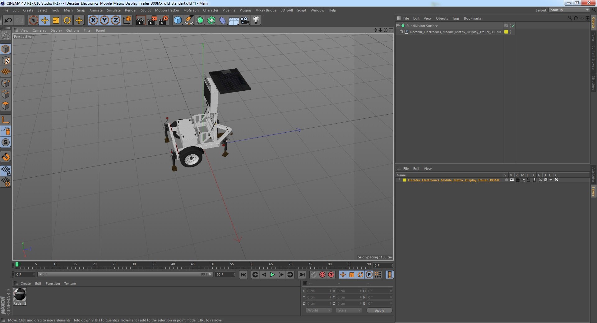Decatur Electronics Mobile Matrix 3D Model - TurboSquid 1636728