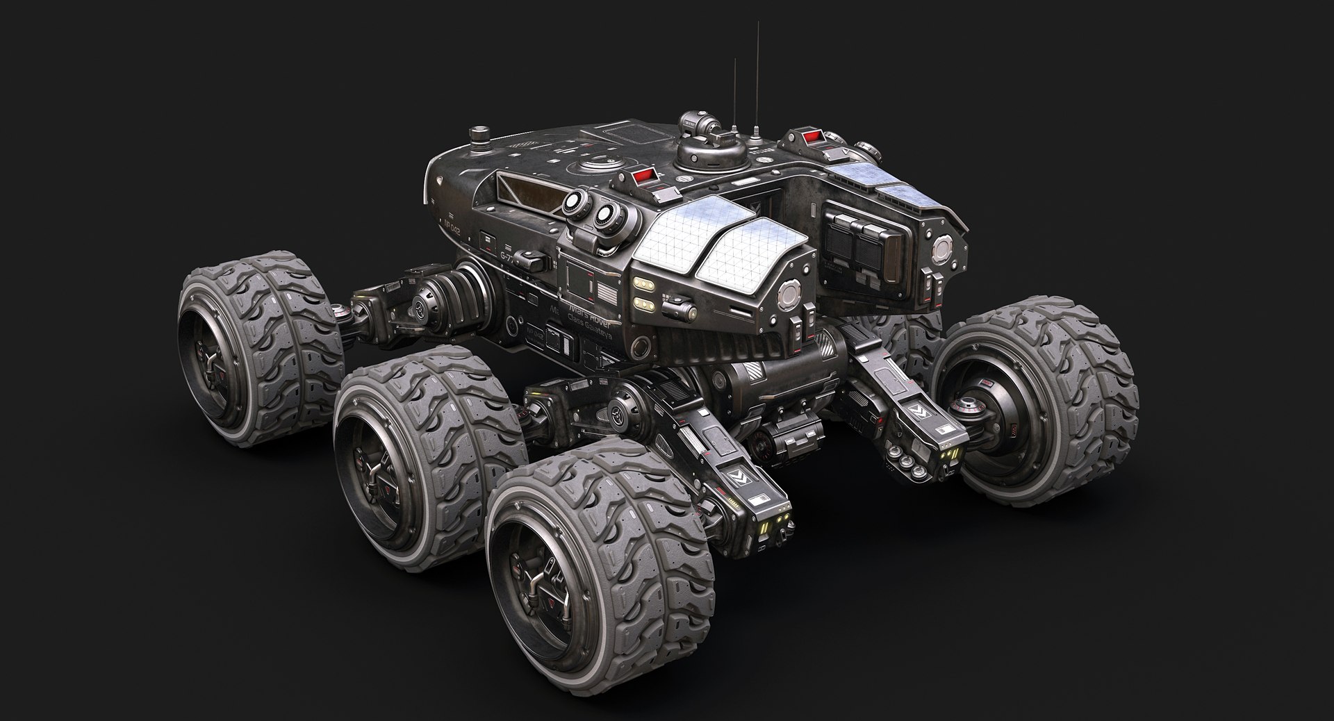 3D model mars rover - TurboSquid 1326312