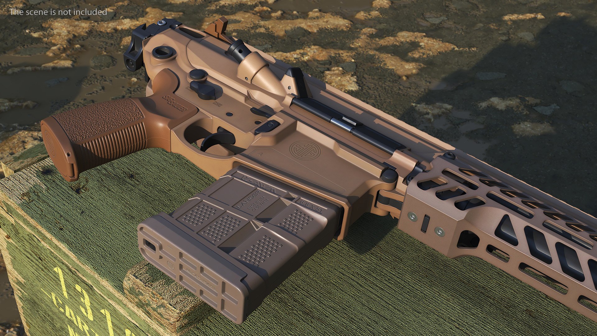 SIG Sauer XM7 Assault Rifle 3D - TurboSquid 2276336