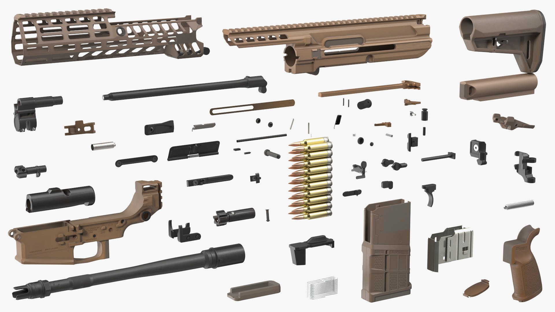 SIG Sauer XM7 Assault Rifle 3D - TurboSquid 2276336