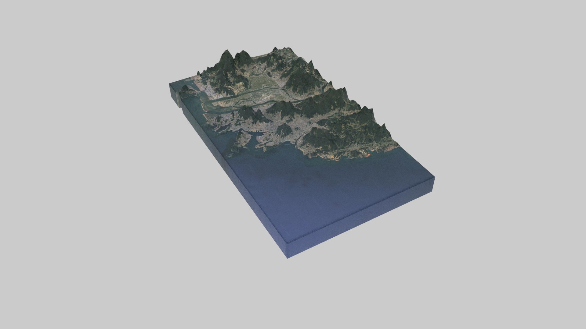 Busan City 3D - TurboSquid 2077162