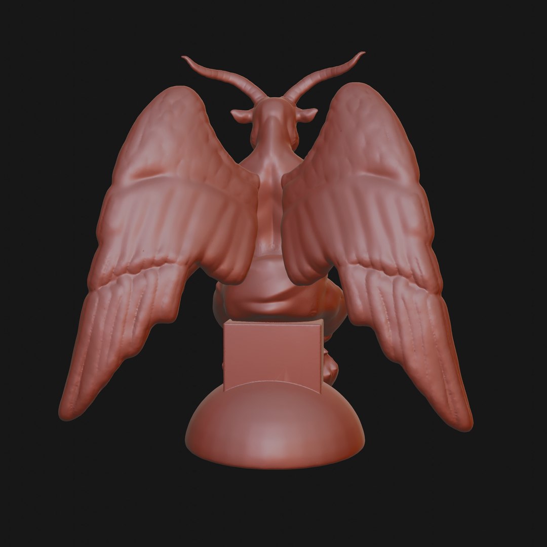 Baphomet 3D Model - TurboSquid 1631769
