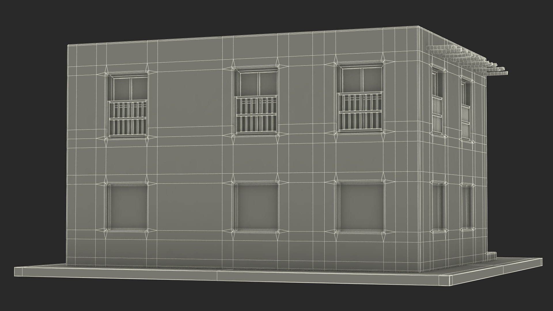 3D Model Cartoon Traditional Middle Eastern House - TurboSquid 2279880