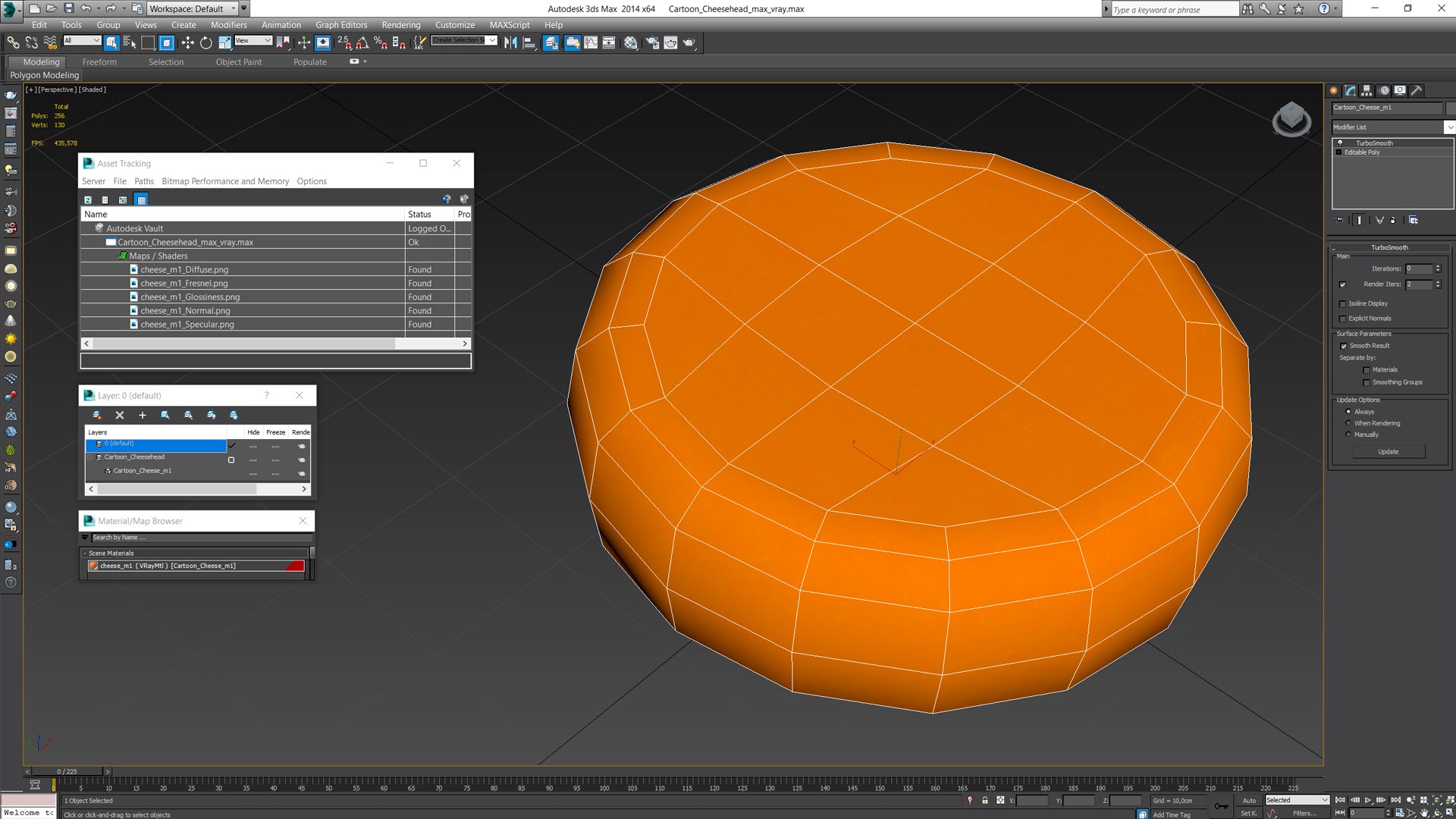 3D Cartoon Cheesehead - TurboSquid 2080849
