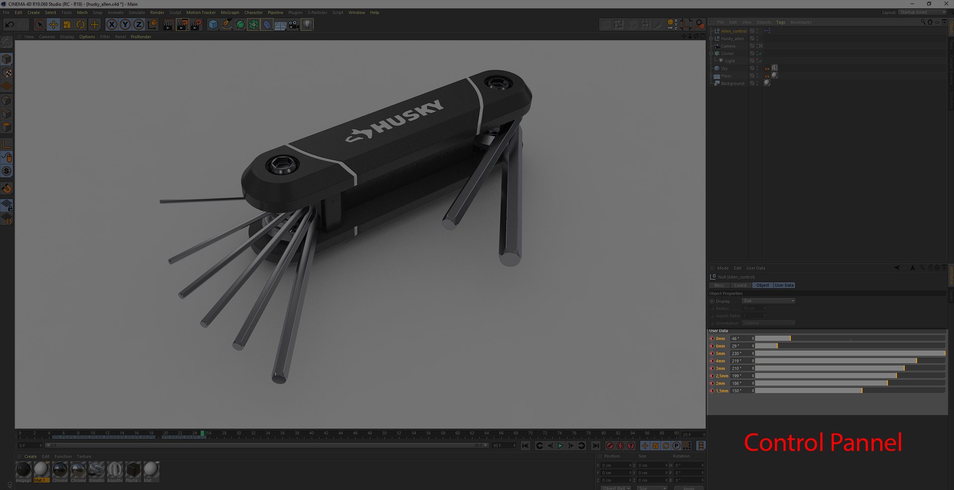 Allen Key Wrench 3D Model - TurboSquid 1849005