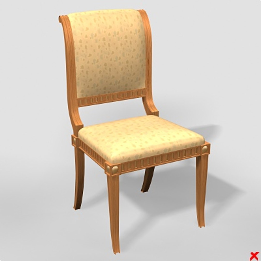 3d Model Of Chair