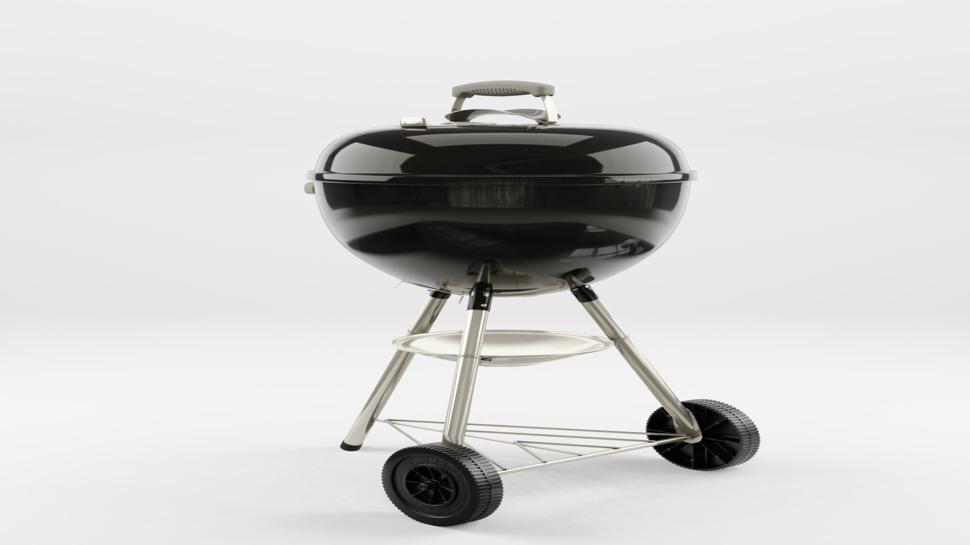 Bar-B-Kettle Barbecue And Grill 3D Model 3D Model - TurboSquid 2217204
